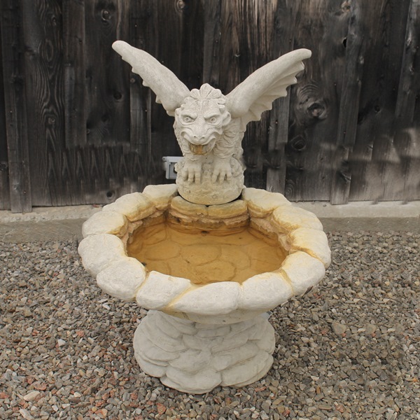 Gargoyle Fountain | Concrete Garden Supply