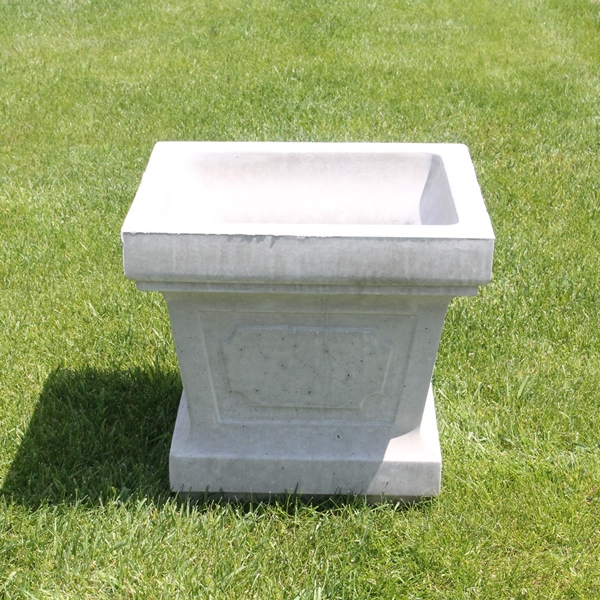 Square Roman Planter | Concrete Garden Supply