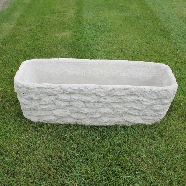 Large Box Stone Planter | Concrete Garden Supply