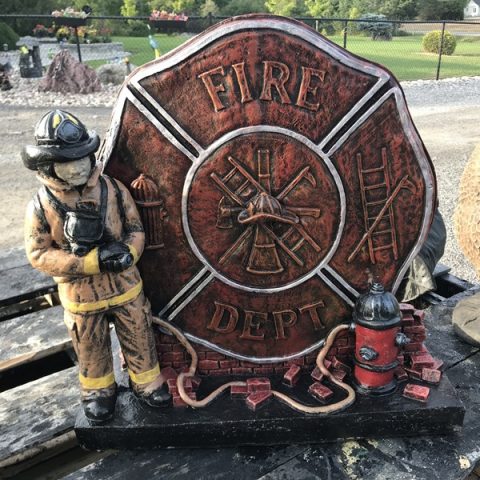 Fire Monument | Concrete Garden Supply