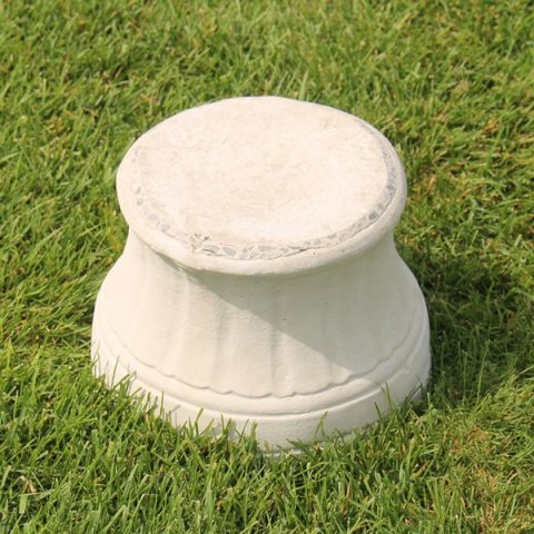 Plain Round Base -Small | Concrete Garden Supply