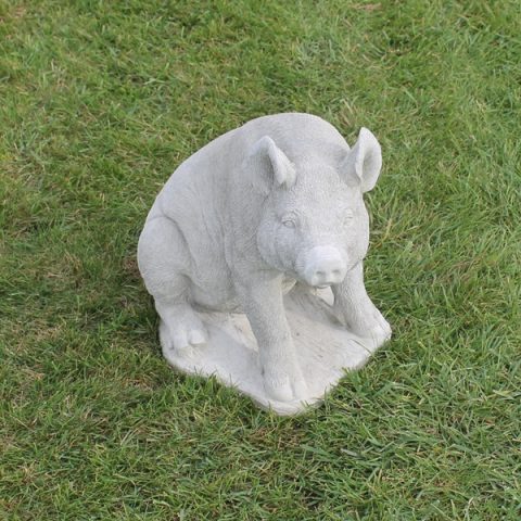 Sitting Pig | Concrete Garden Supply