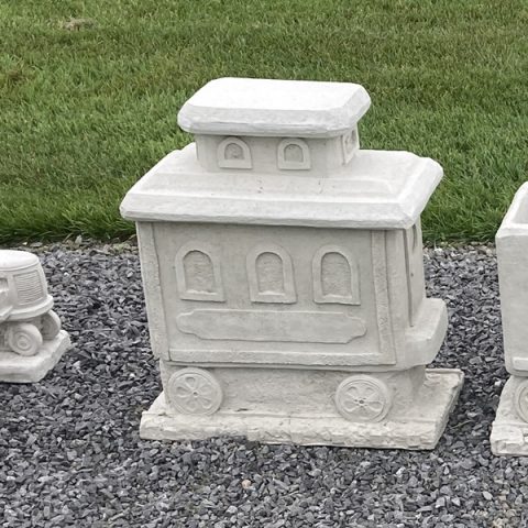 Train Car -Planter | Concrete Garden Supply